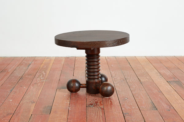 Vintage Side Table - Single - Orange Furniture Los Angeles