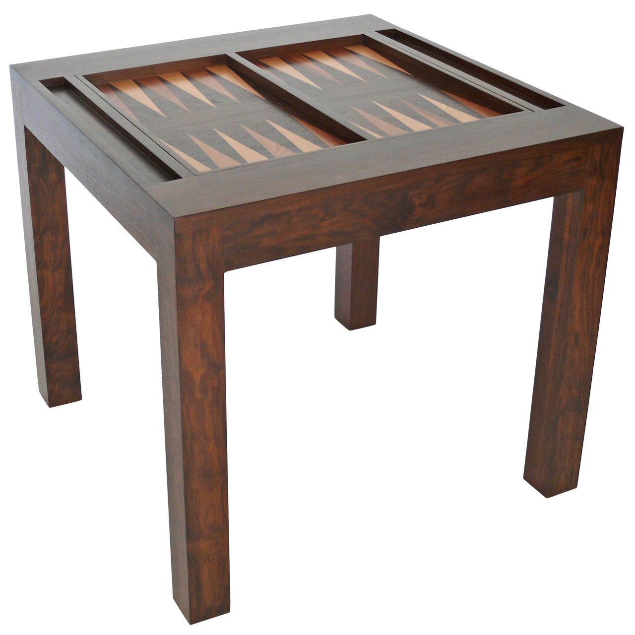 Parson's Style Backgammon Table - Orange Furniture Los Angeles