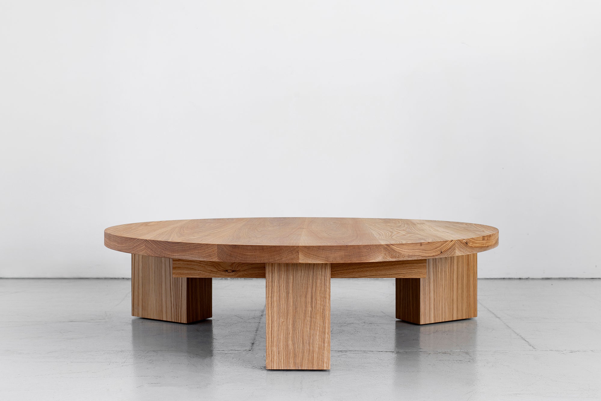 Cubist Round Coffee Table - Orange Furniture Los Angeles