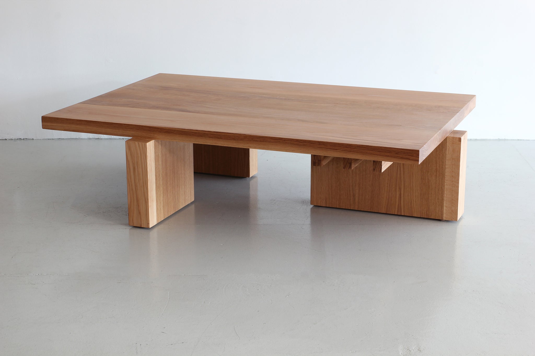 Cubist Slab Coffee Table - Orange Furniture Los Angeles
