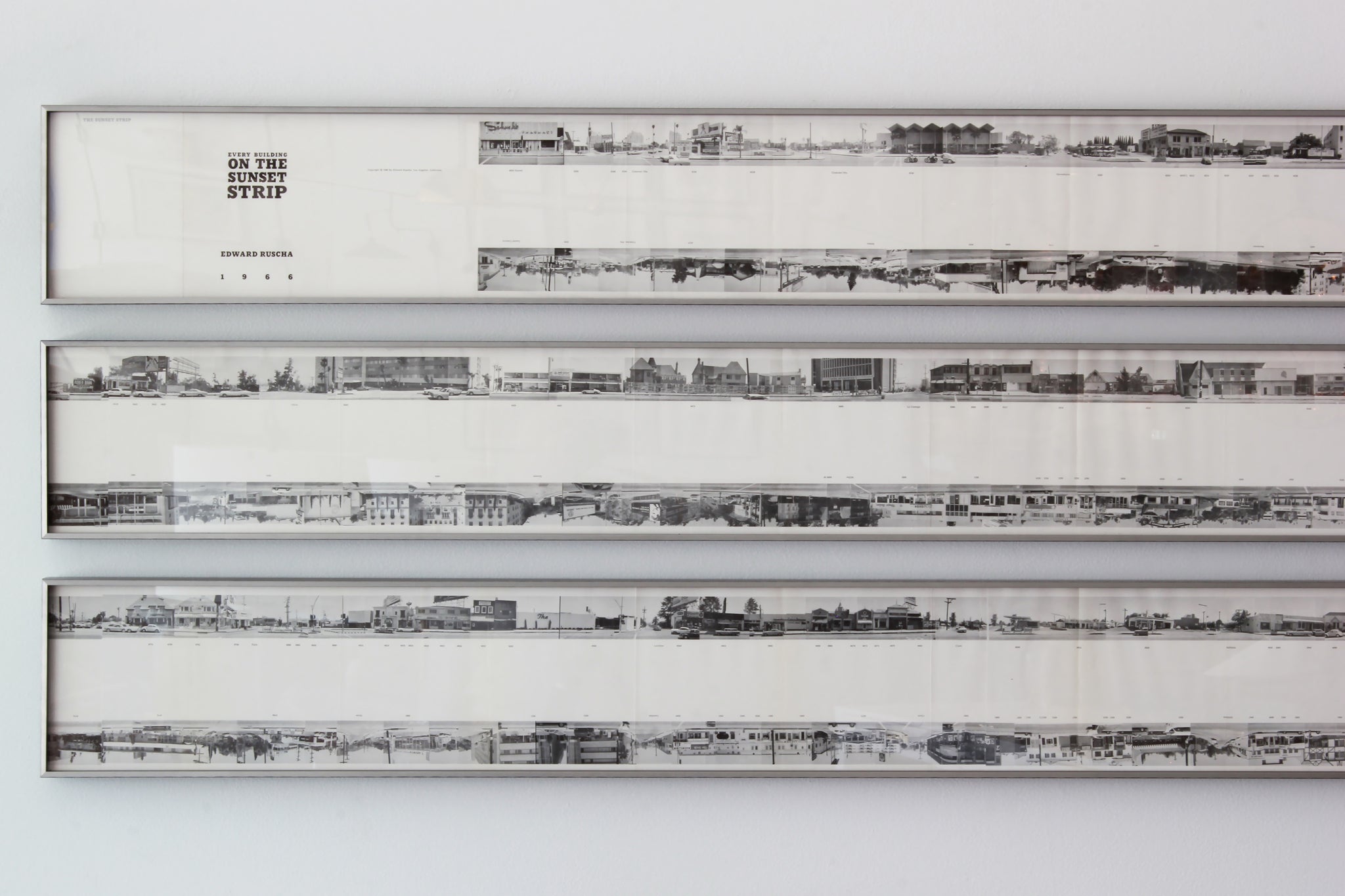 Ed Ruscha's "Every Building on the Sunset Strip" - Orange Furniture Los ...